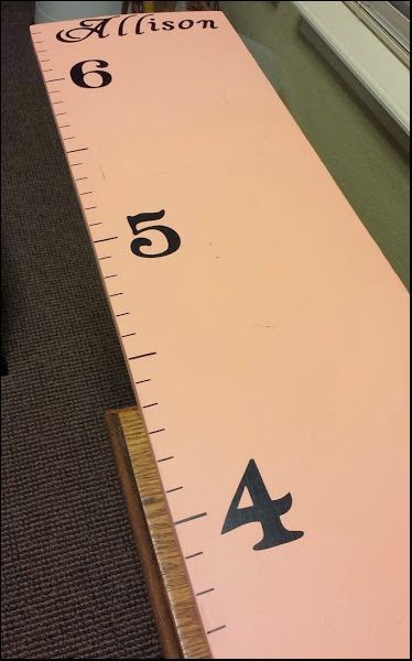 My Adventures...: Watch-Her-Grow Ruler