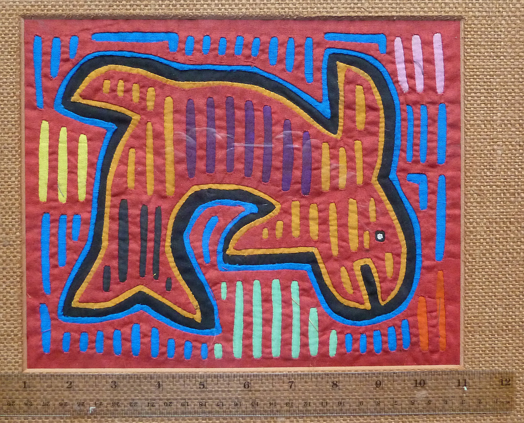 Distant Cousin: Ana discovers the mola, from Panama!