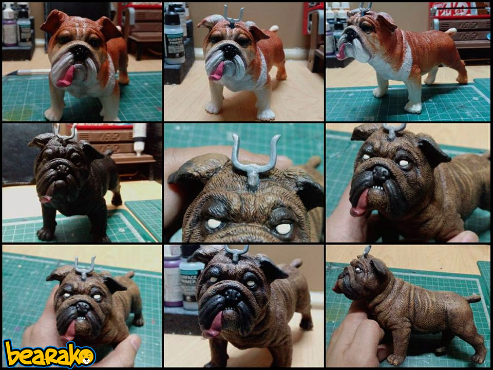 Bearako's Corner: TOY CUSTOM: Lockjaw (Inhumans)