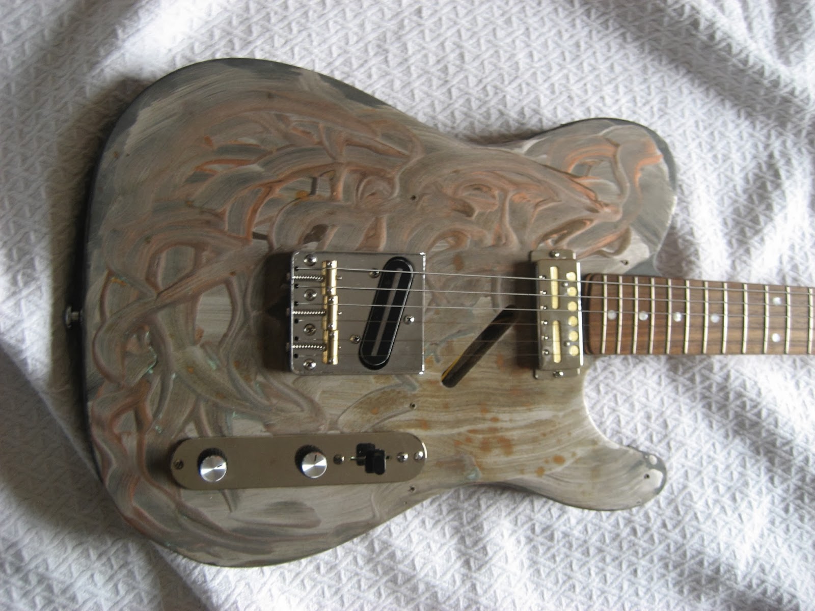 Stunningly beautiful guitar for sale, (well sort of) sold ...