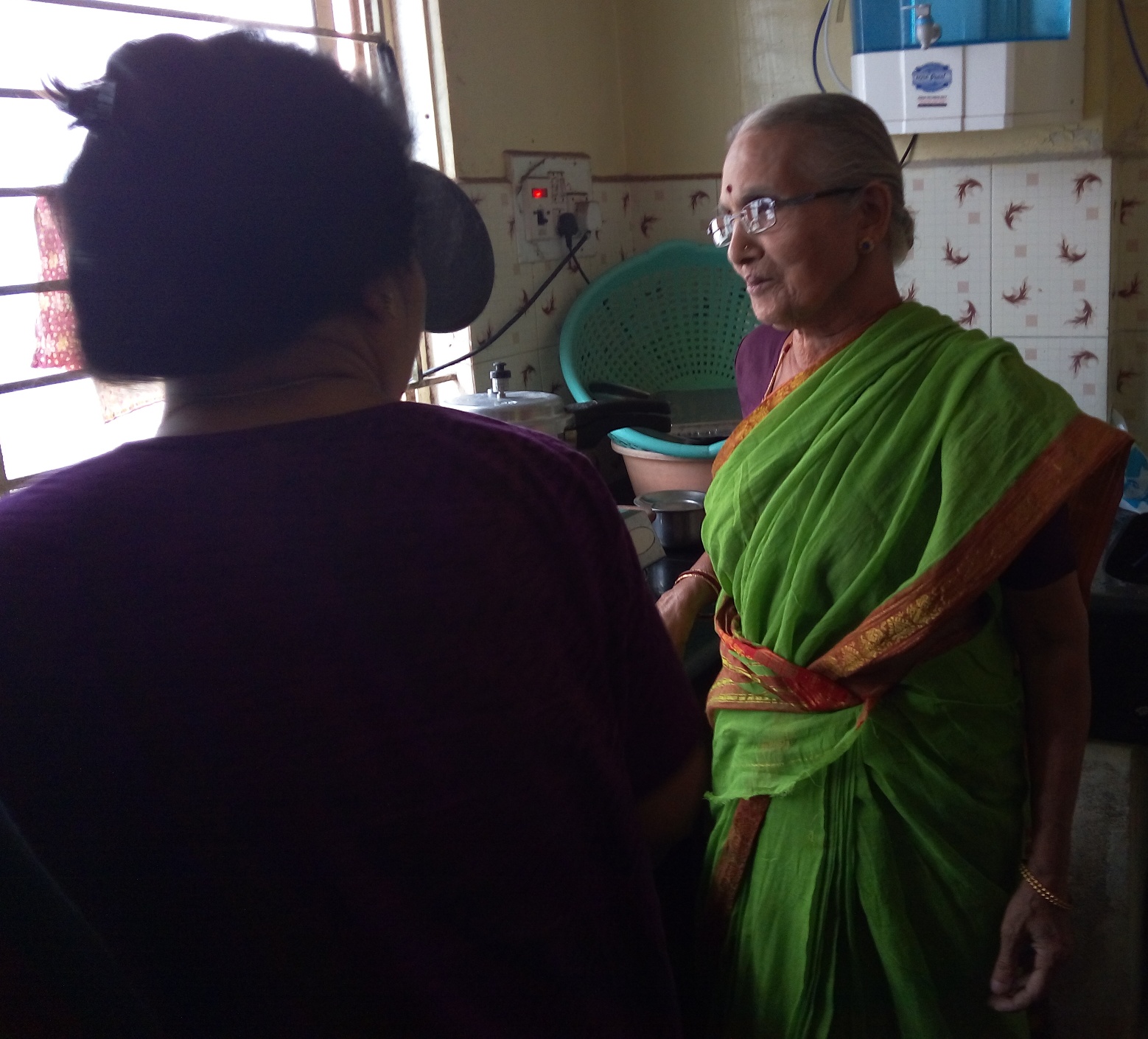 Mangala's Potpourri: Ondelaga Thambuli (Spicy Yogurt with Brahmi Leaves)