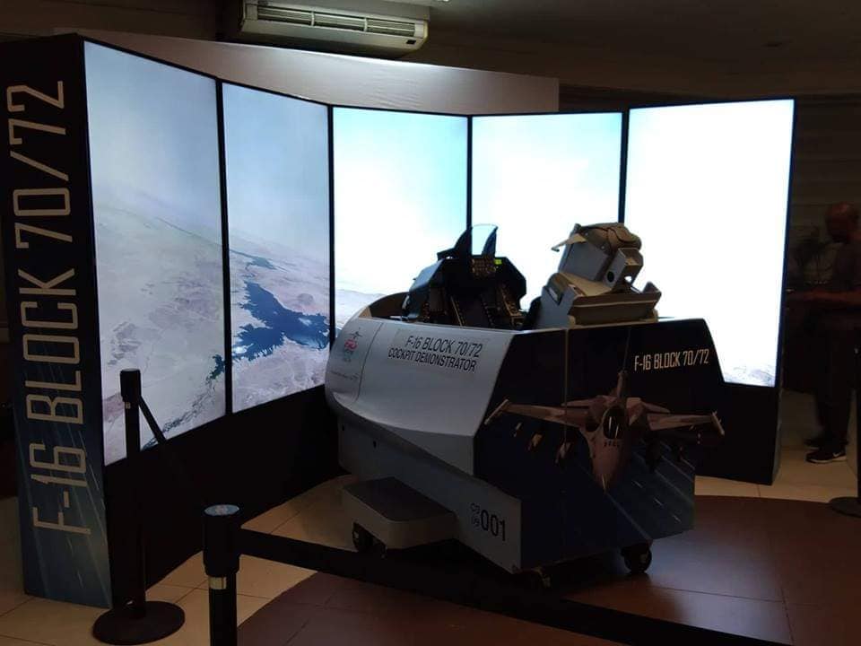 DEFENSE STUDIES: Lockheed Brings Most Advanced F-16 flight Simulator in ...