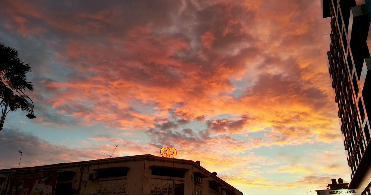 Scene of Tranquility: Dusk over AmBank Labuan