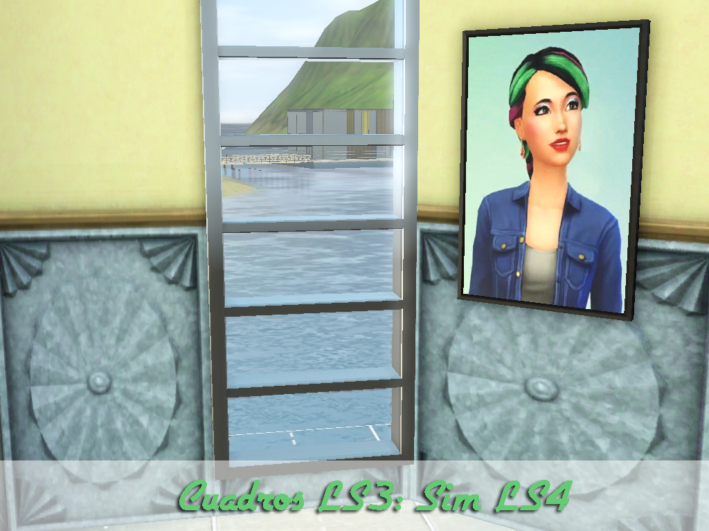 SimmerCraft: DESCARGA: Cuadro con imágenes de Los Sims 4 (Sim 04)