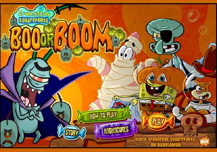 Spongebob Boo Or Boom / سبونجبوب بو أو بوم