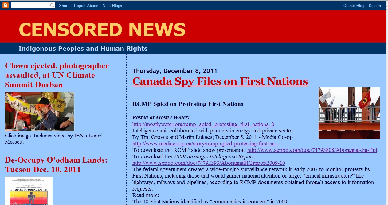 CENSORED NEWS: On the eve of the new journalism