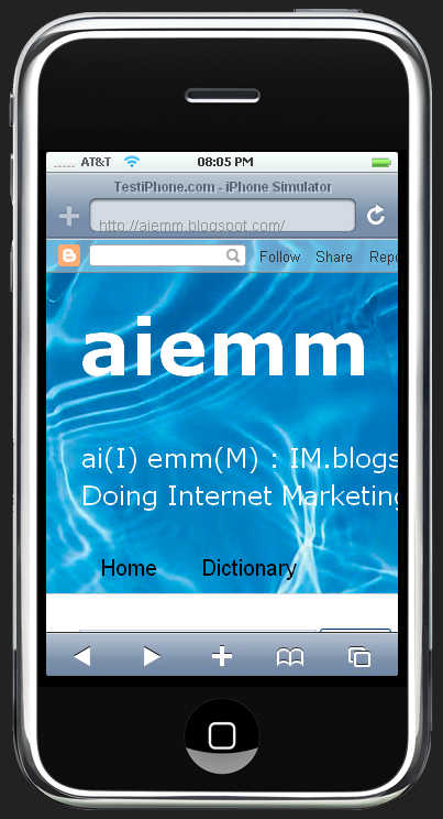 aiemm: Online Mobile Browser Simulator : Preview your mobile website ...