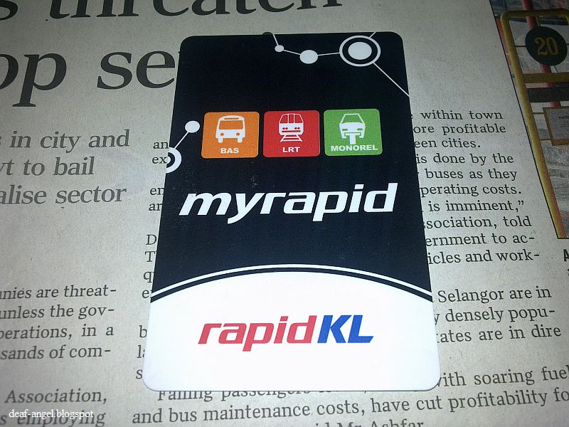 Later this year, Myrapid card can be used on