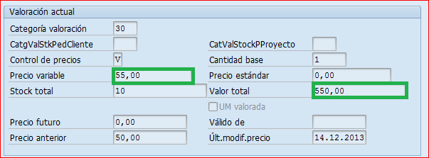 Cómo modificar el valor del stock | Blog de SAP