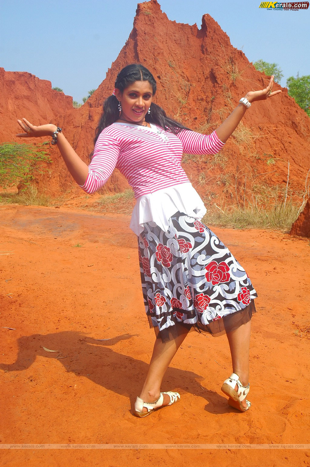 Malayalam Posters: Malayalam TV Serial Actress Meera Krishna.Photo shoot.