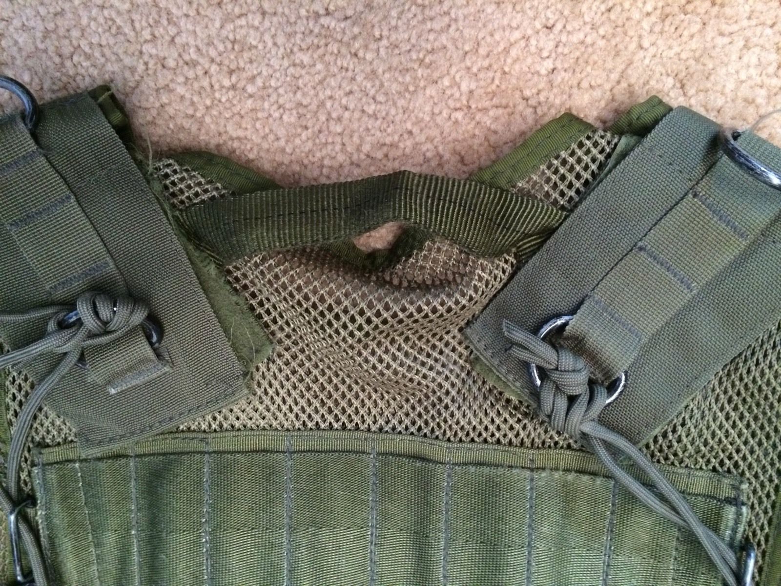 Webbingbabel: Eagle Tactical Vest TAC-V1 , Velcro Front Panels