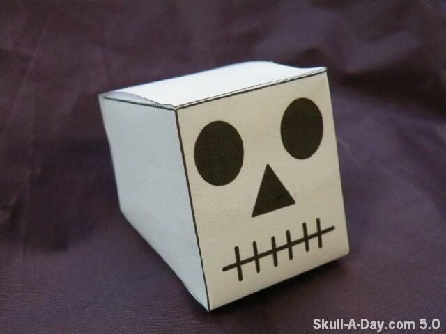Skull Shaped Box