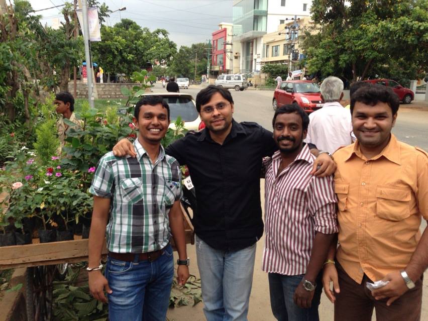 Plant Sapling Drive on Environment Day.. "The Inner Happiness"...