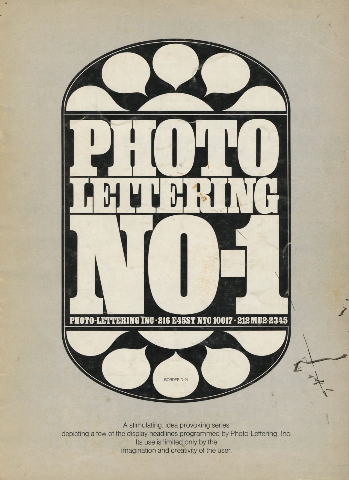 Tenth Letter of the Alphabet: Alphabets: Photo-Lettering Inc. Catalogs