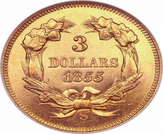Gold coin from 1855 brings upwards of $1.32 Million at Heritage ...
