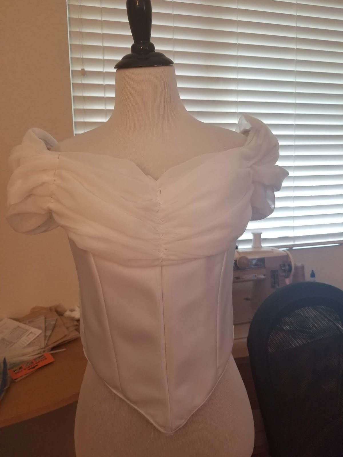 La Dauphine: Marie Taglioni's Sylph costume - Construction Part 1