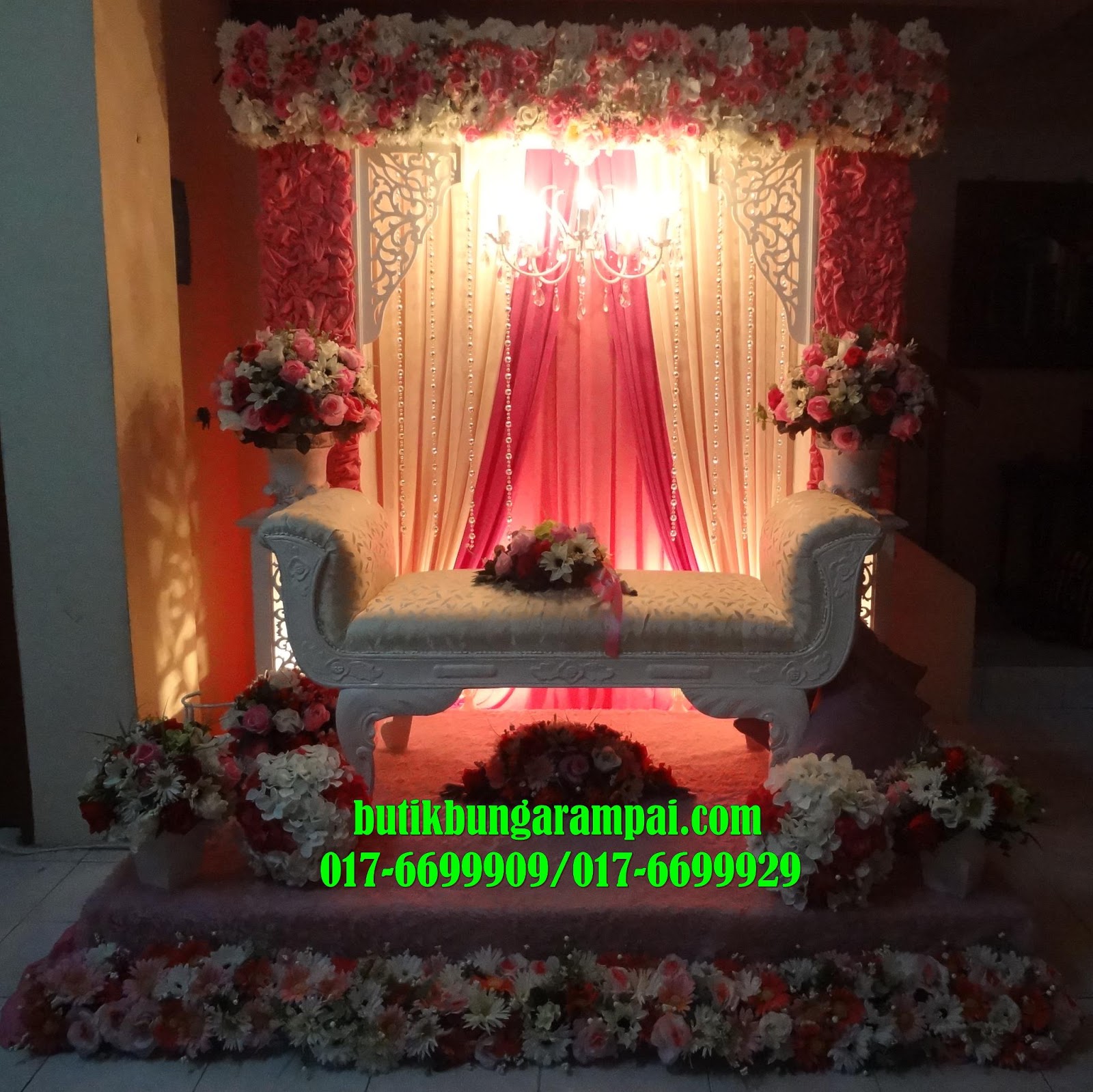 Butik Bunga Rampai®: Pakej Tunang Mini Pelamin