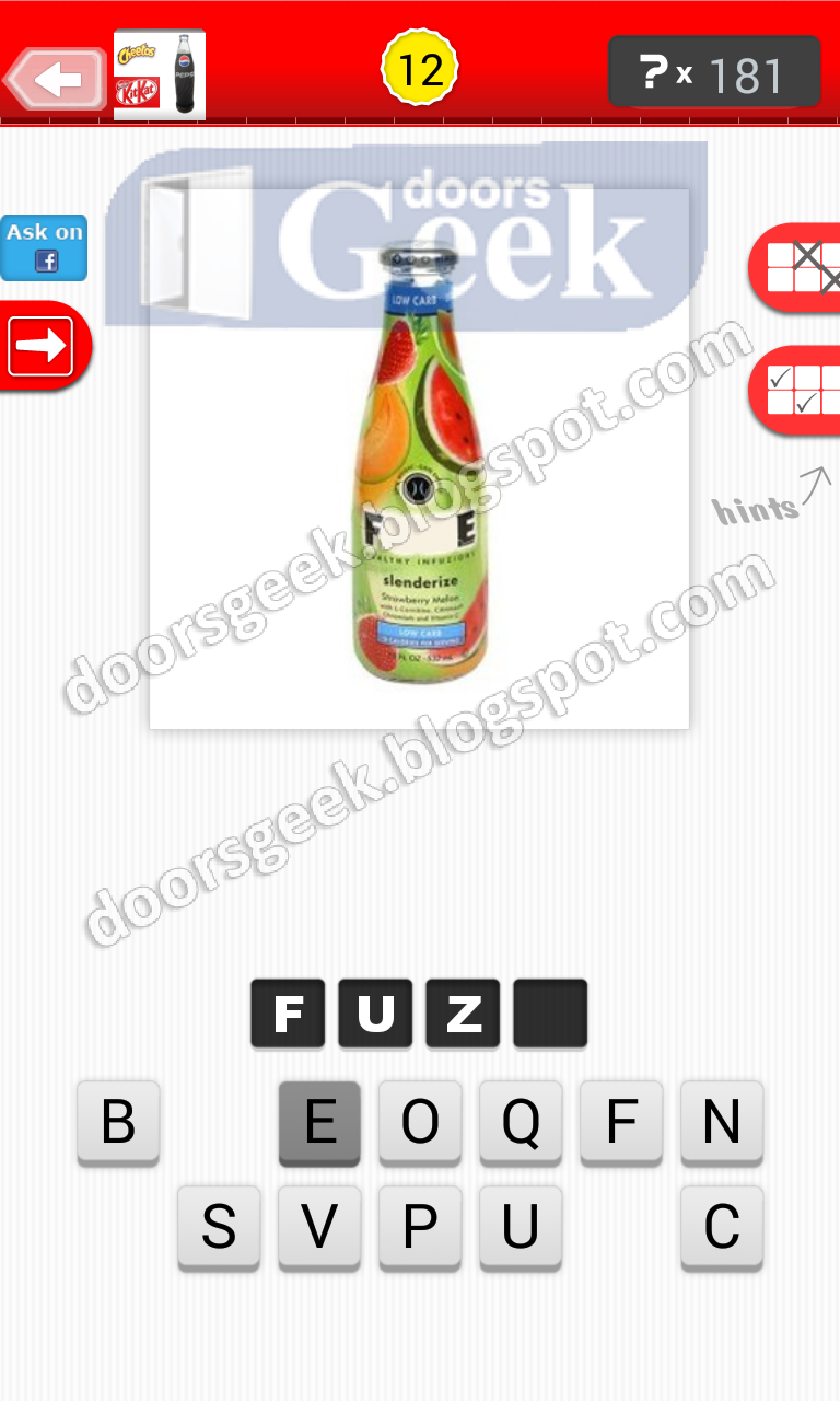 Guess The Food Answers Level 12