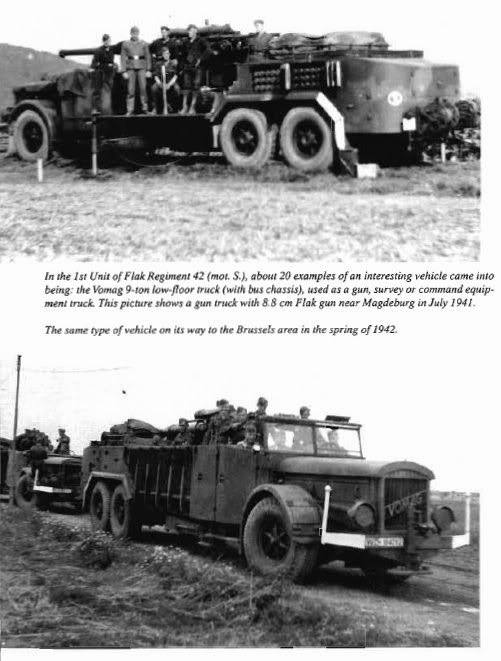 Axis Tanks and Combat Vehicles of World War II: FLAK TRUCKS