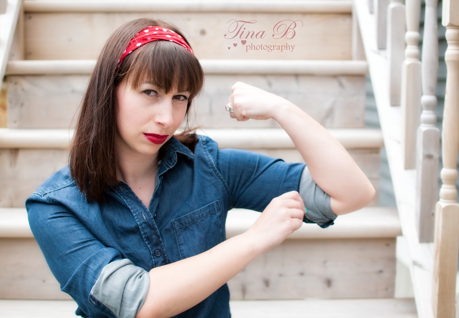 TinaB Photography: A Modern Day Rosie the Riveter