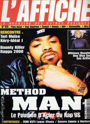 WTCFoLife Blog: [Throwback] Method Man On The Cover Of L'Affiche ...