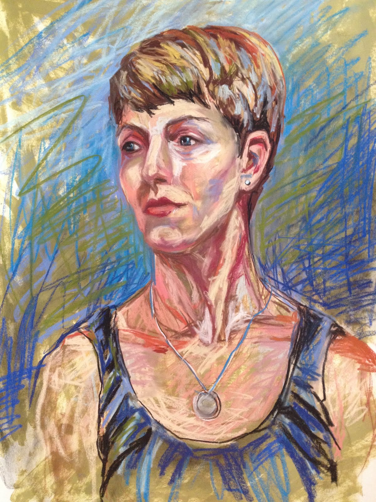 Cynthia Hayes Art: Pastel Portrait Drawings by Cynthia Hayes