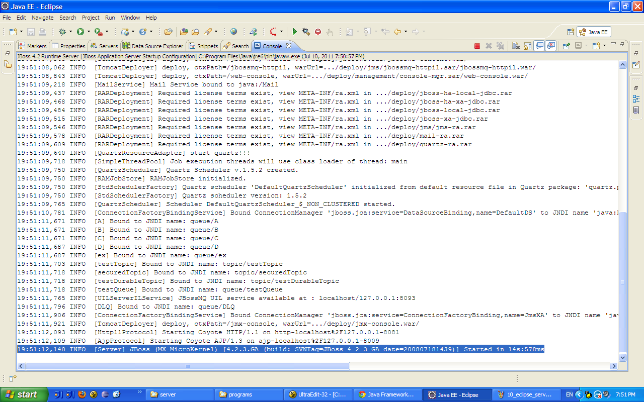 Java Frameworks & APIs: EJB - Configuración Eclipse + JBoss + EJB3