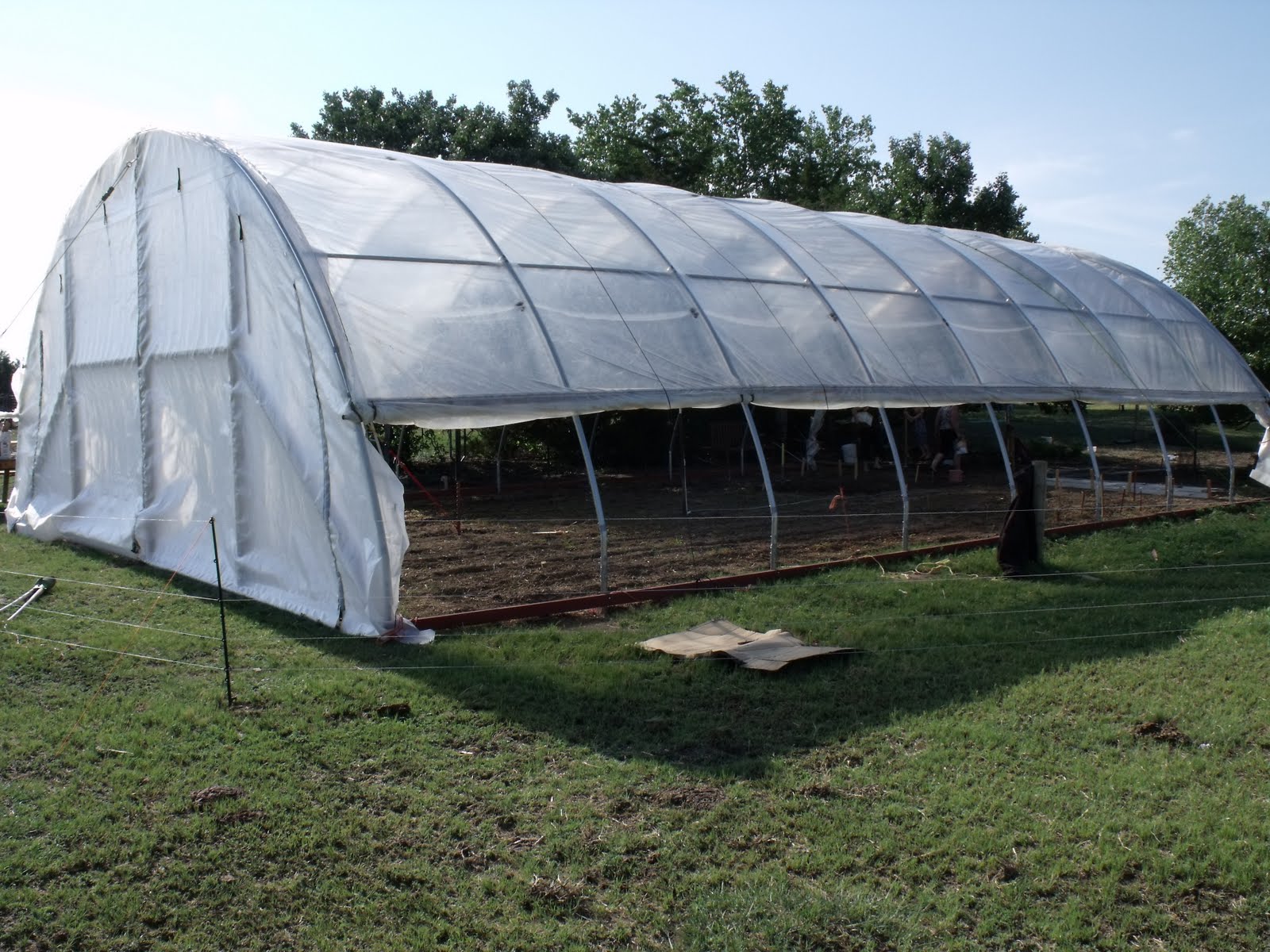 An Organic Cowboy: Seasonal High Tunnel