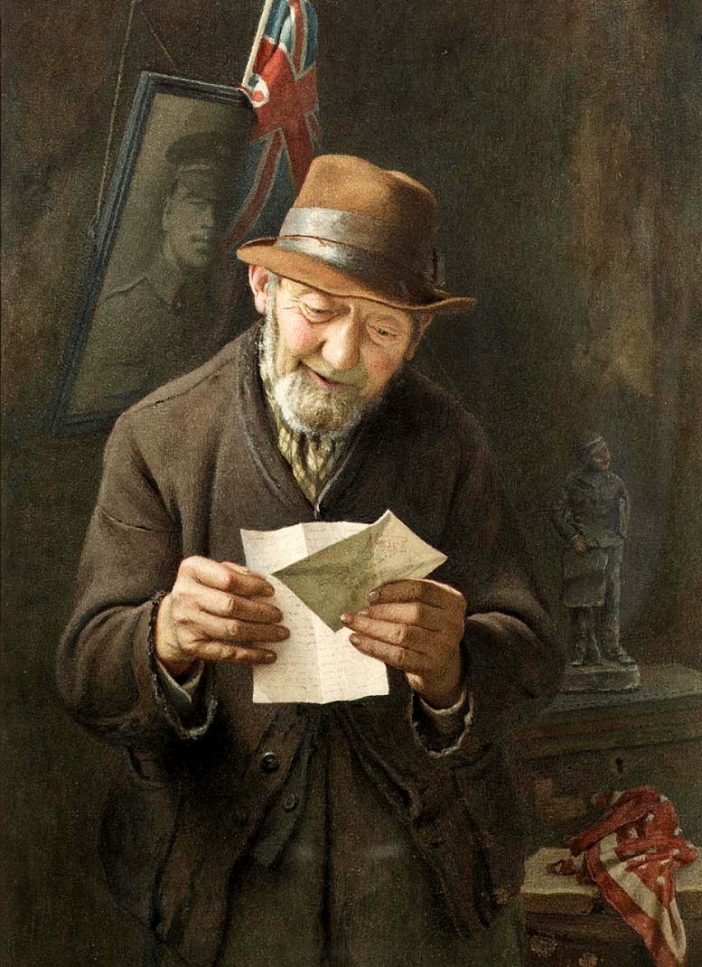 Reading and Art: Charles Spencelayh