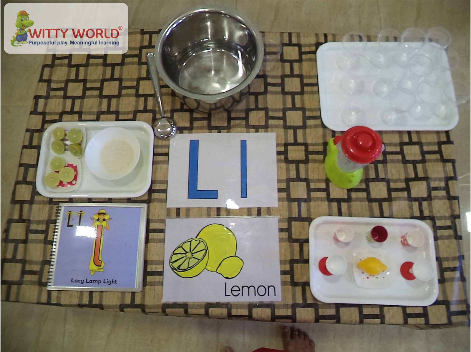 On the top of the World...: Lemonade Making Activity by Nursery, Witty ...