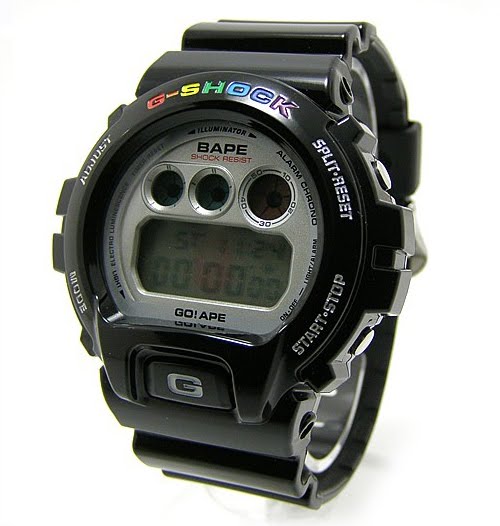 World Fashion Center: Pharrell Blings The Bape Casio G Shock DW 6900