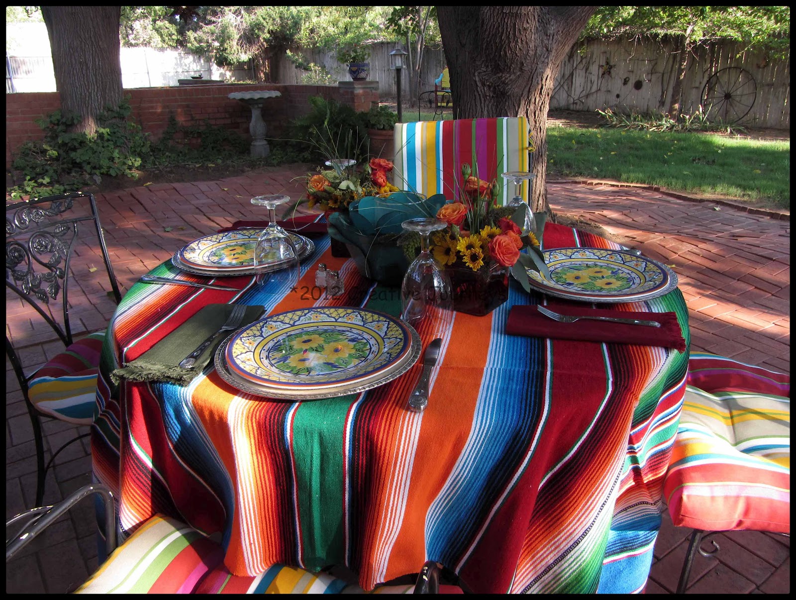 Creative Journeys: Party Planning tips tablescape