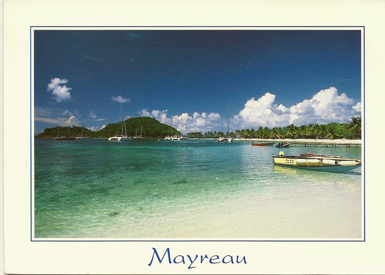Postcards A world Travelogue: Mayreau and Canouan