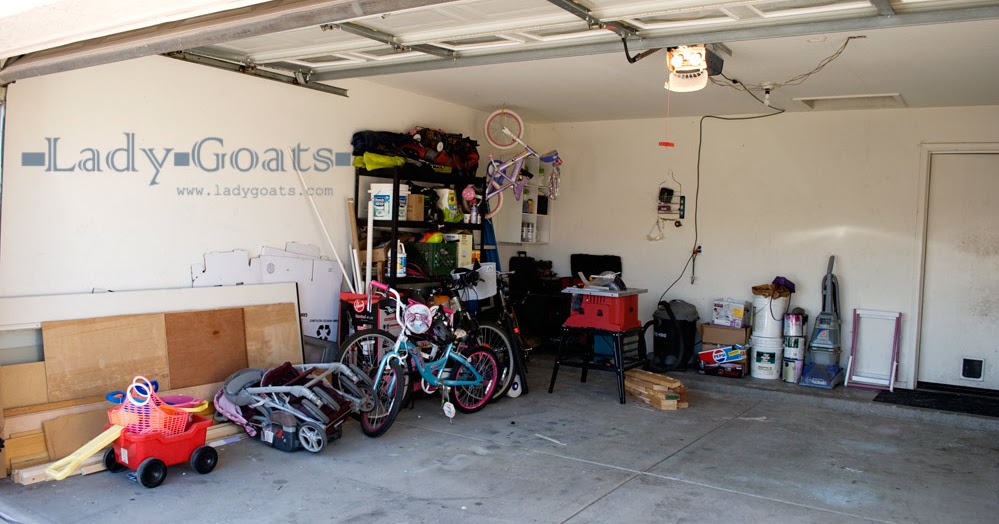 Lady Goats: Operation Organize Garage: What Wood You Do?