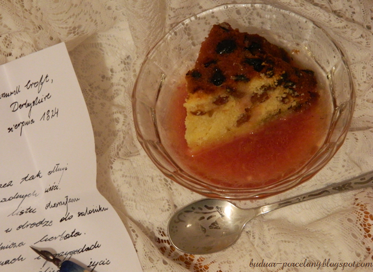 Buduar Porcelany: Pijany książę Albert / angielski pudding z 1860 roku