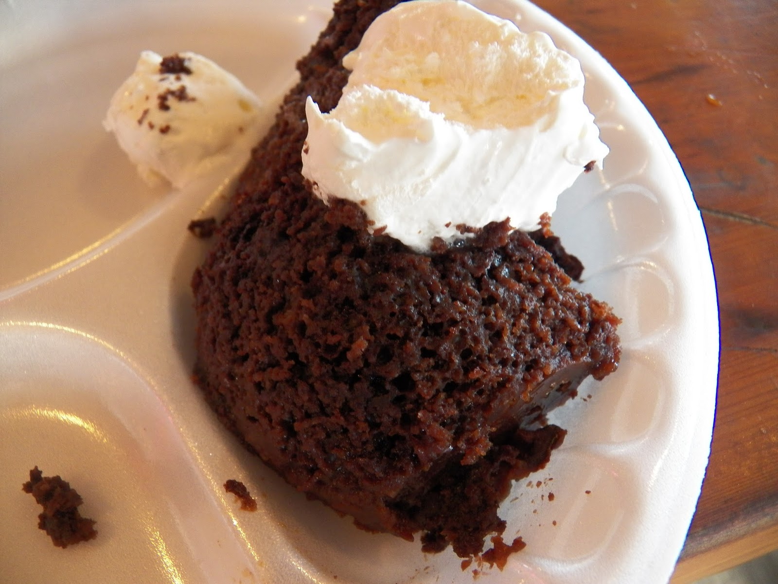 Over the top, Chocolicious Chocolate Crockpot Cake - Sid's Sea Palm Cooking