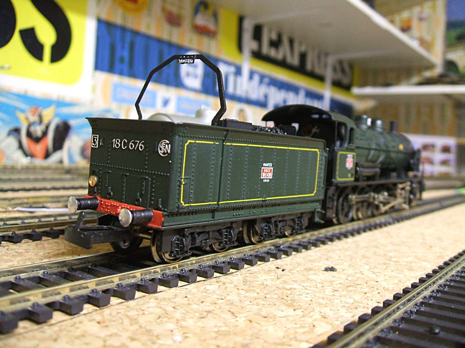 Le train d'olivier: Vapeur 140 C 231 SNCF Jouef