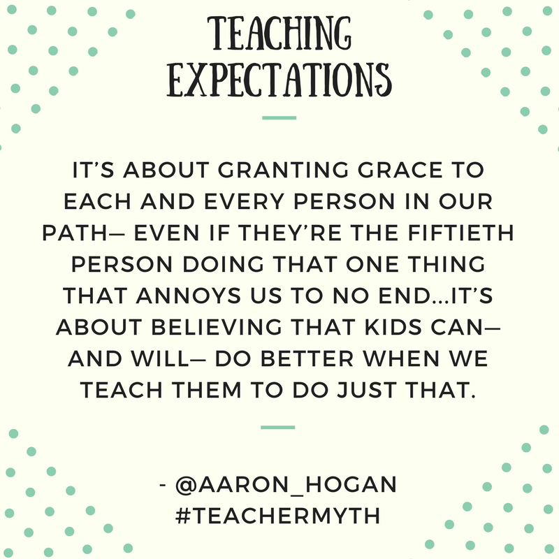 THRIVE by Teaching Expectations