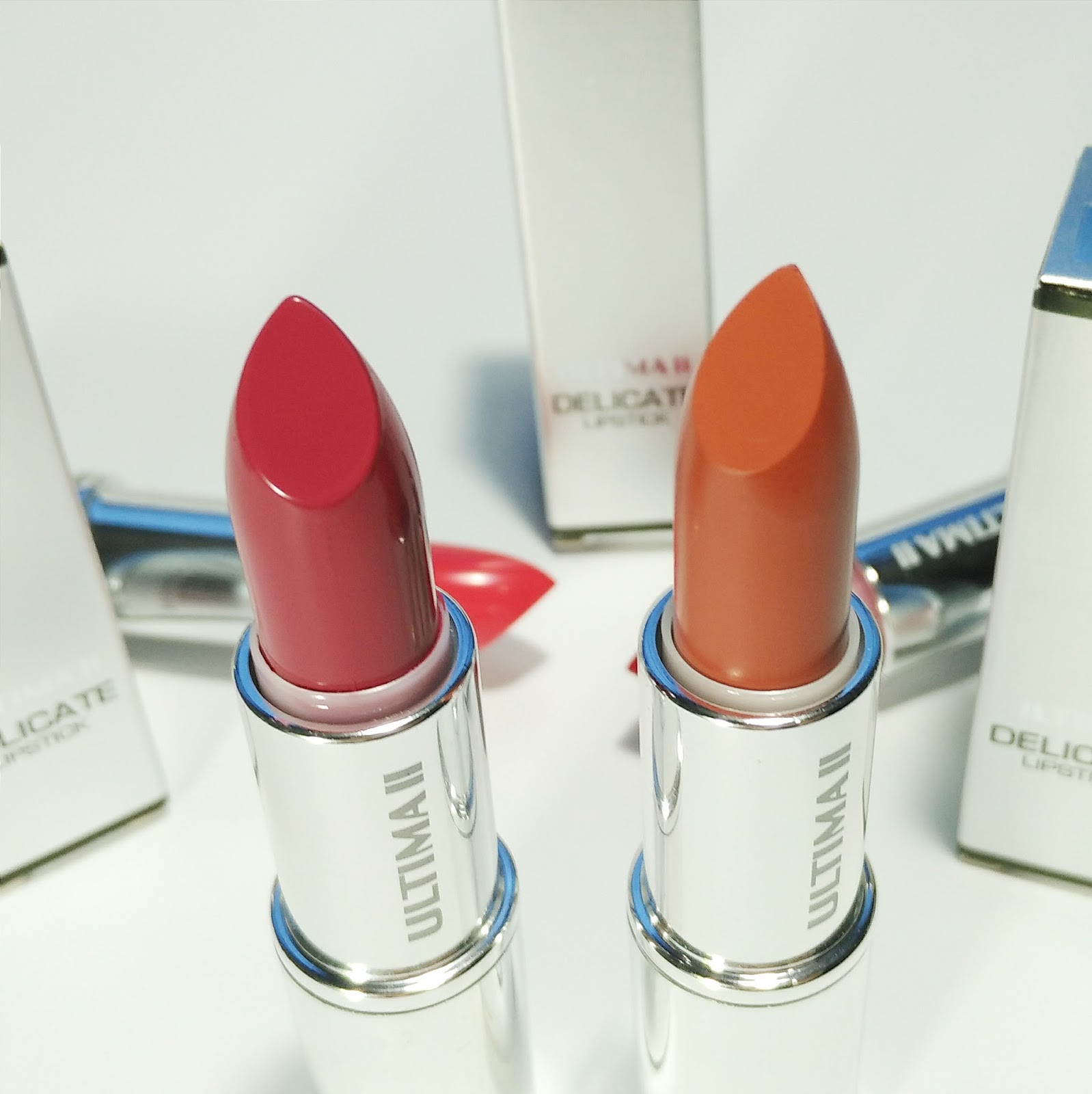 [Sponsored Review] ULTIMA II Delicate Lipstick & Delicate Blush | 我的美丽日记