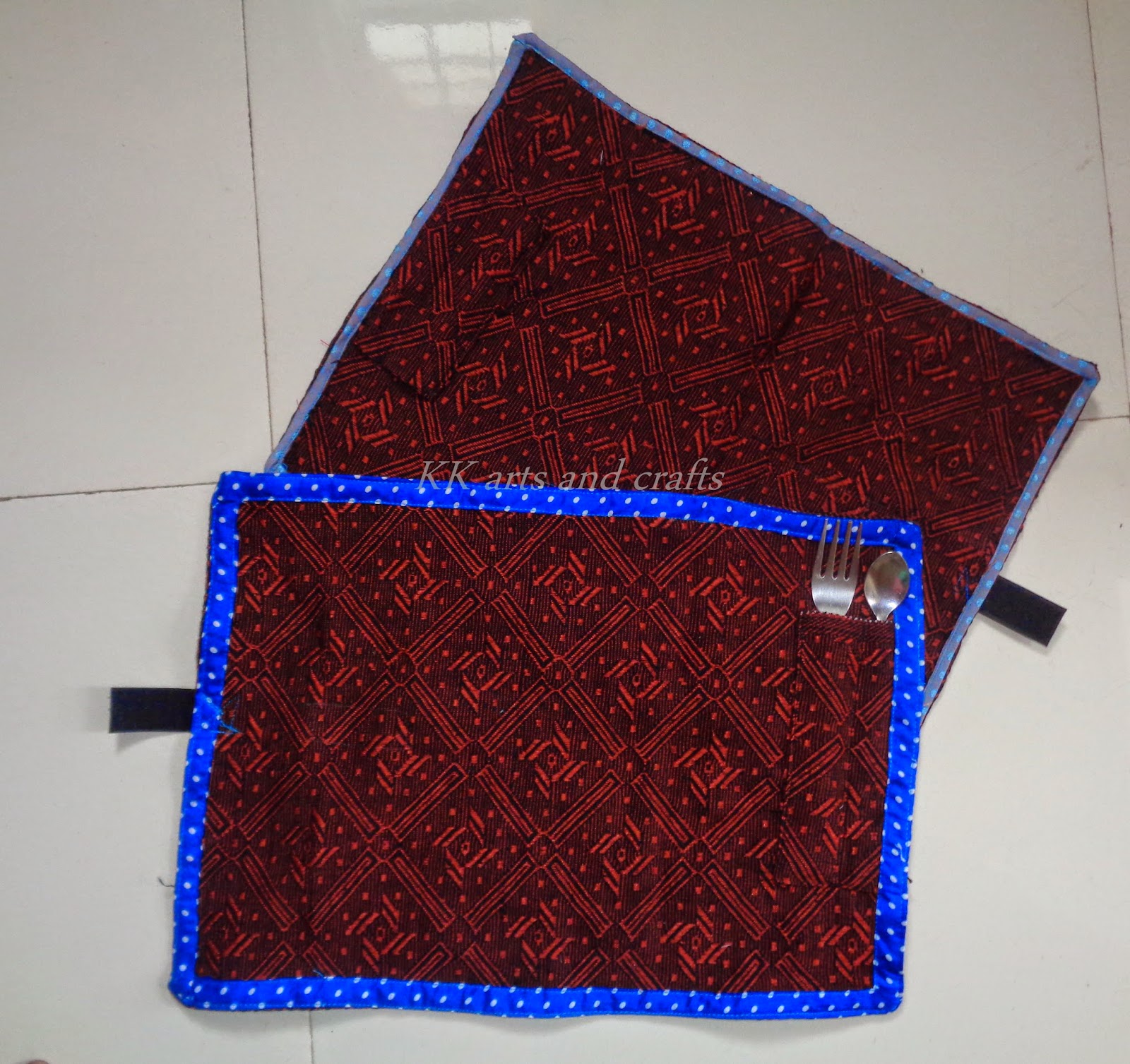 KK Arts and Crafts: Lunch mat