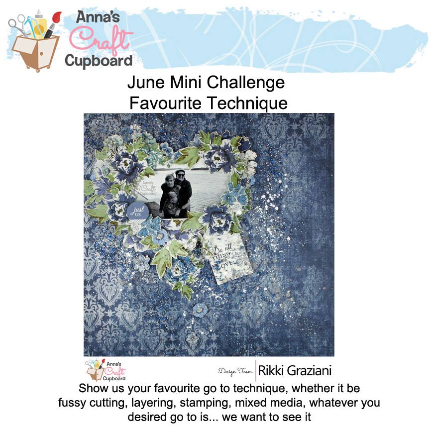 Tania's Creative Space: Anna's Craft Cupboard June Mini Challenge ...