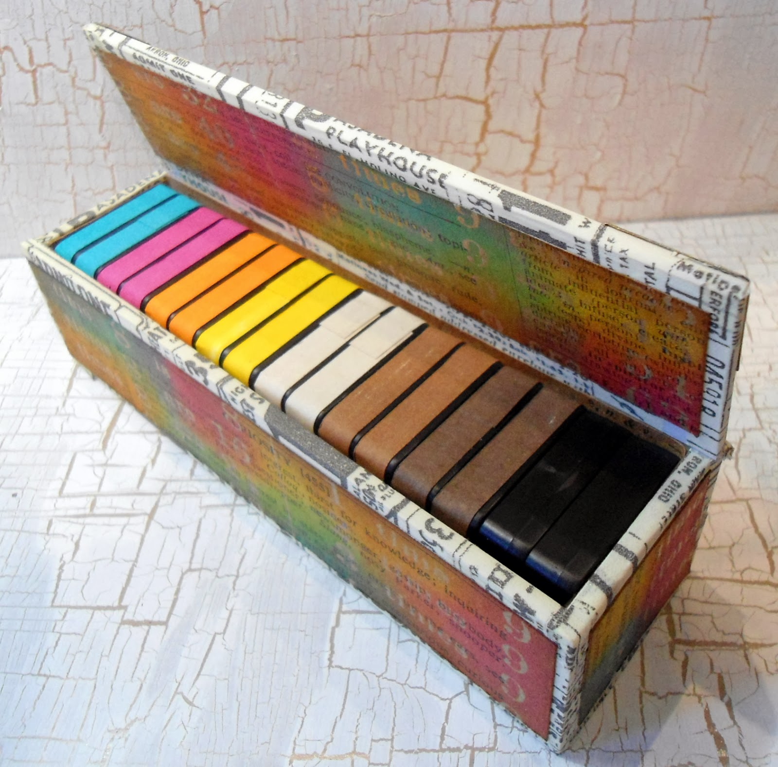 Bella's Creative Space: Mini Distress ink storage box