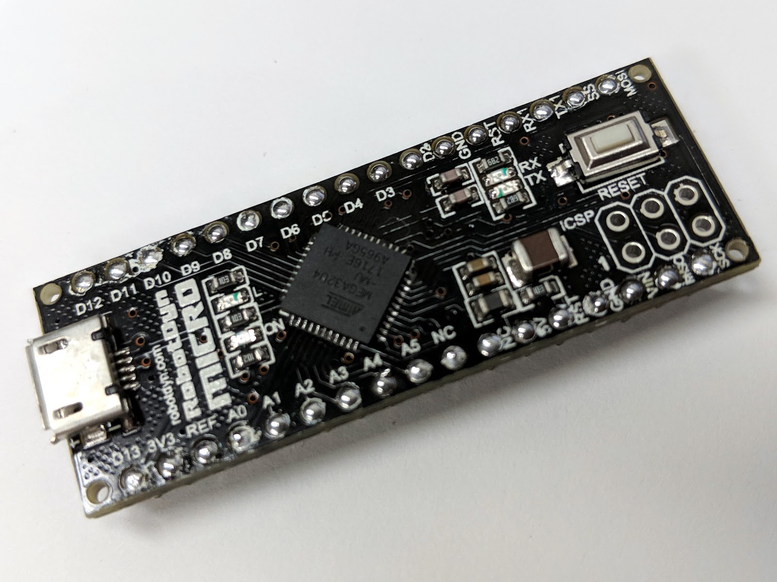 40 Keyboards Black Arduino Micro Clone