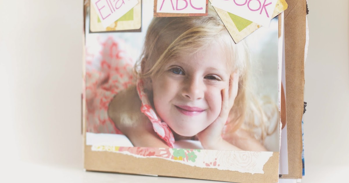 do it yourself divas: DIY ABC Book Using Brown Paper Bags