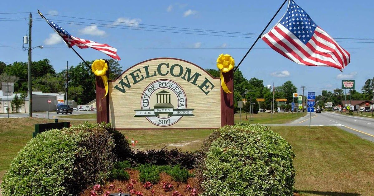 Geographically Yours Welcome: Pooler, Georgia