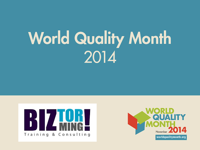 Get involved in the World Quality Month! – Biztorming Training