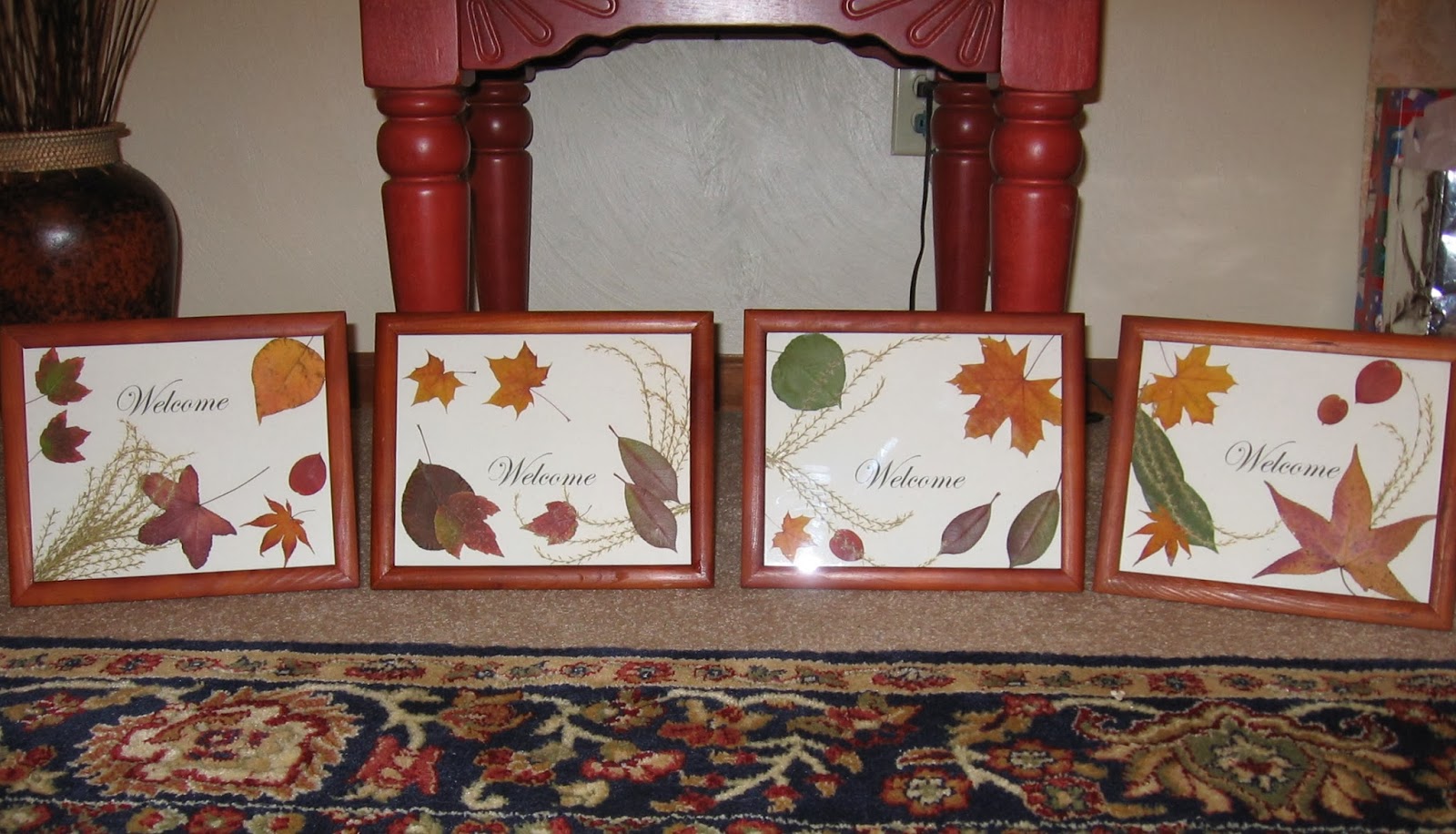 TheElegantArtist: DIY: Beautiful Fall Artwork