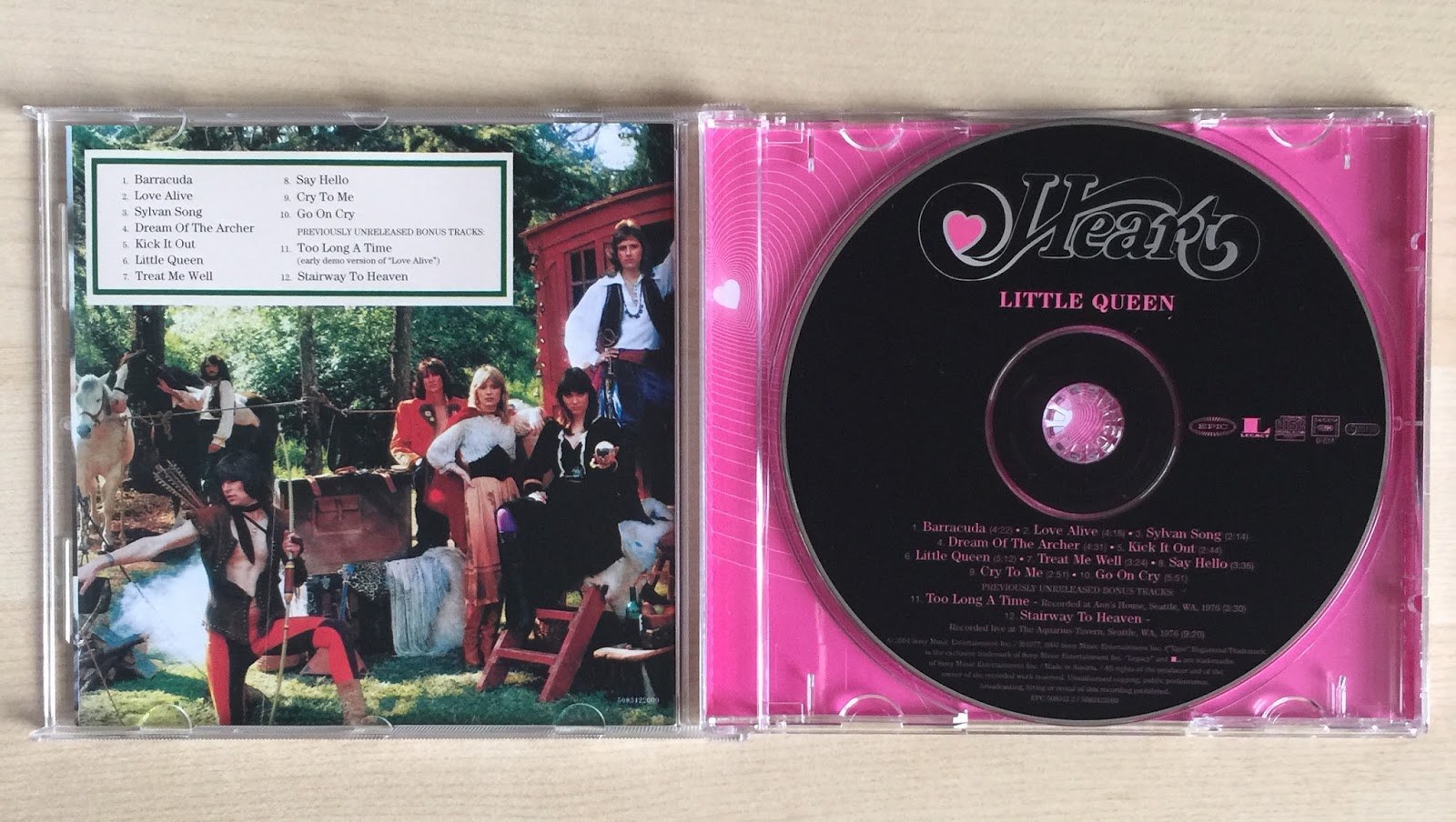 Sounds Good, Looks Good...: "Little Queen" by HEART (2004 Epic/Legacy ...