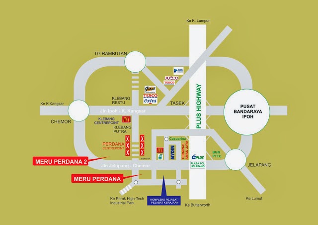 Meru Perdana Ipoh - MK Land Perak: BUKIT MERAH LAKETOWN RESORTS