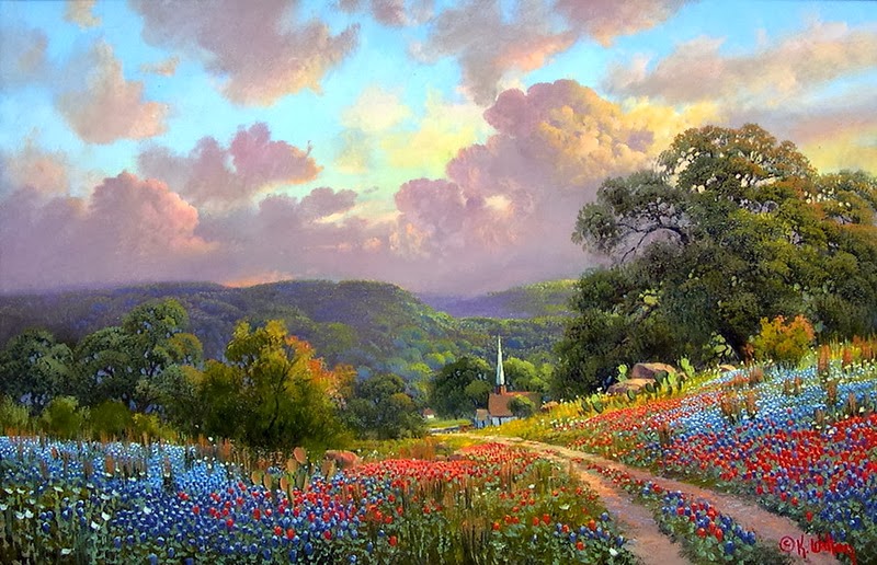 Коллекция картинок: Художник Kay Walton. Учитесь слушать тишину